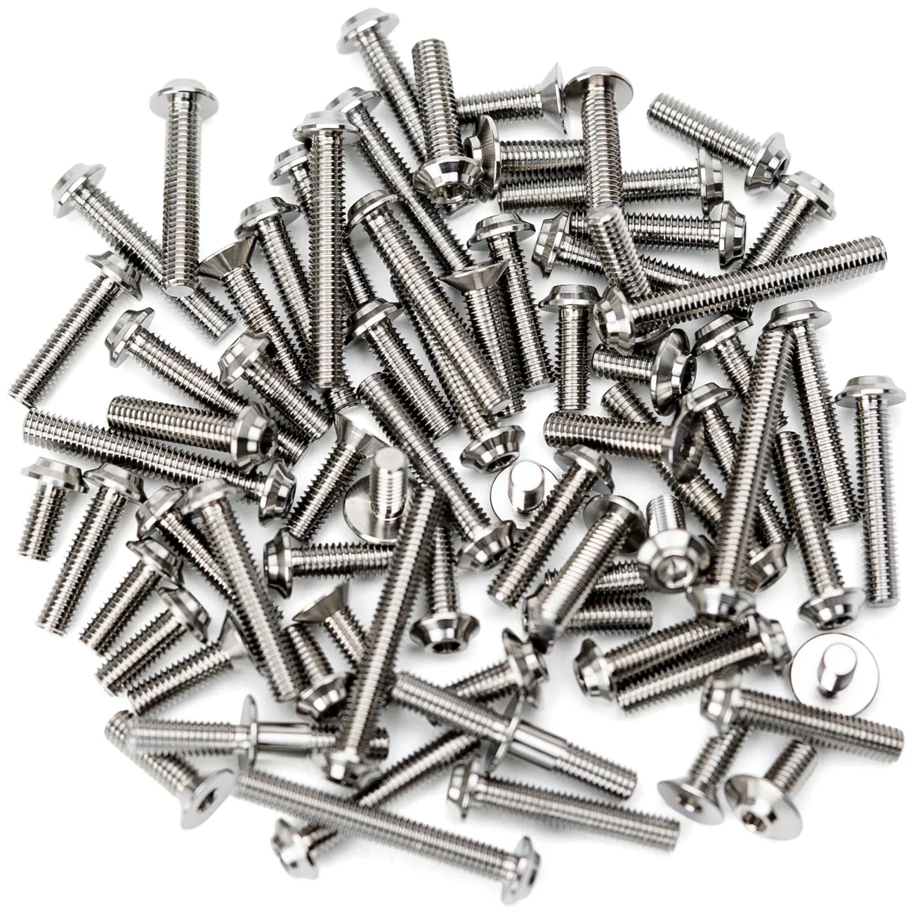 1up Racing Pro Duty Titanium Upper Screw Set - Xray XB2'26 - Raw ...