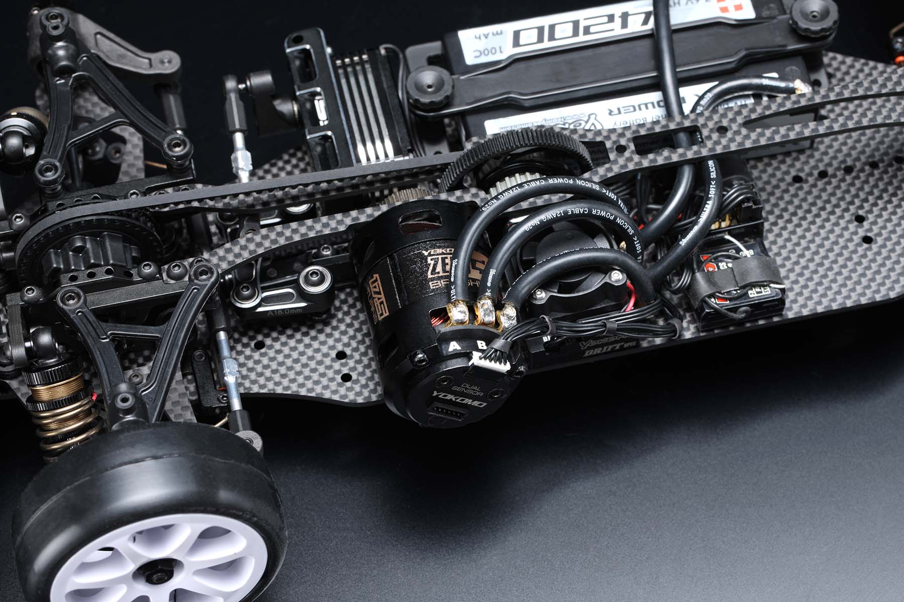 Yokomo Master Speed MSFWD Carbon Chassis FWD Competition Touring Car ...